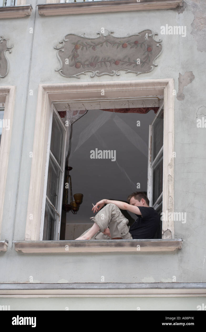 First floor window hi-res stock photography and images - Alamy