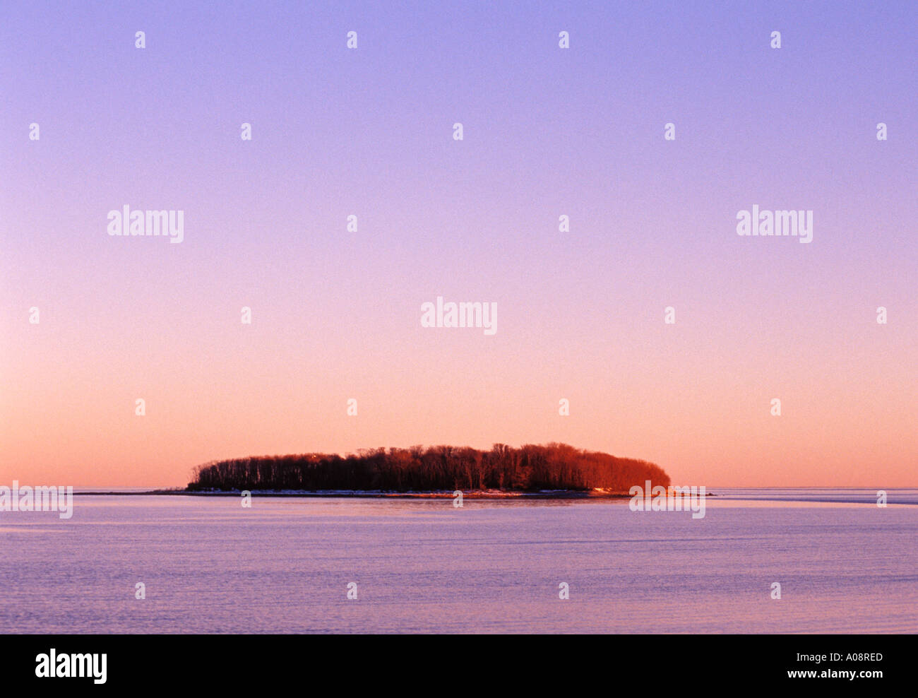 Milford Beach Charles Island Stock Photo - Alamy