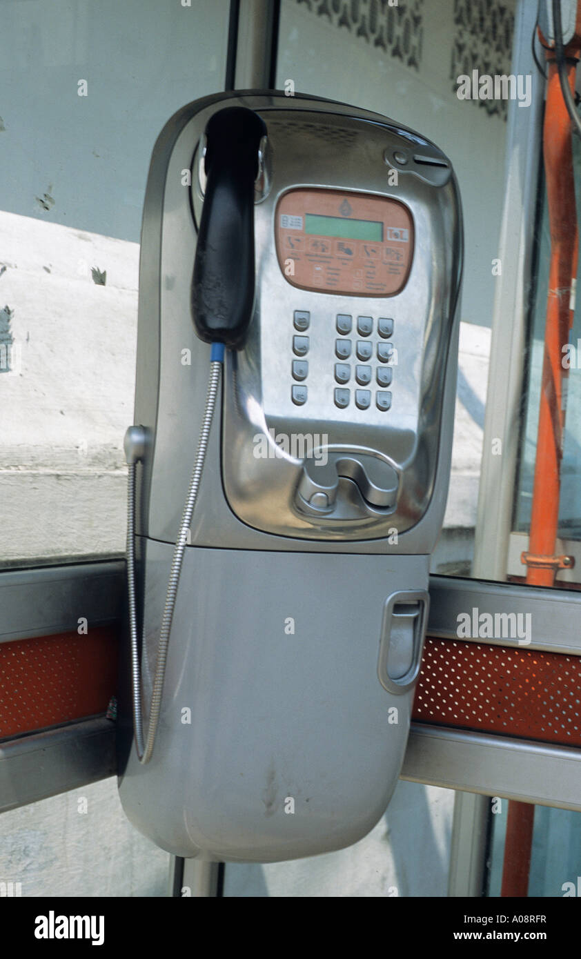 A Thai telephone box Stock Photo - Alamy