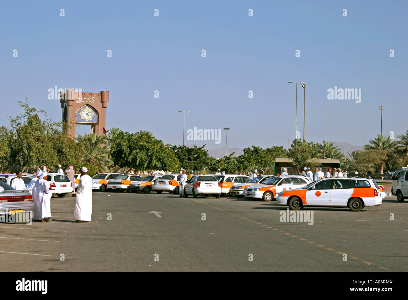 Oman sultanate muscat roundabout hi-res stock photography and images ...