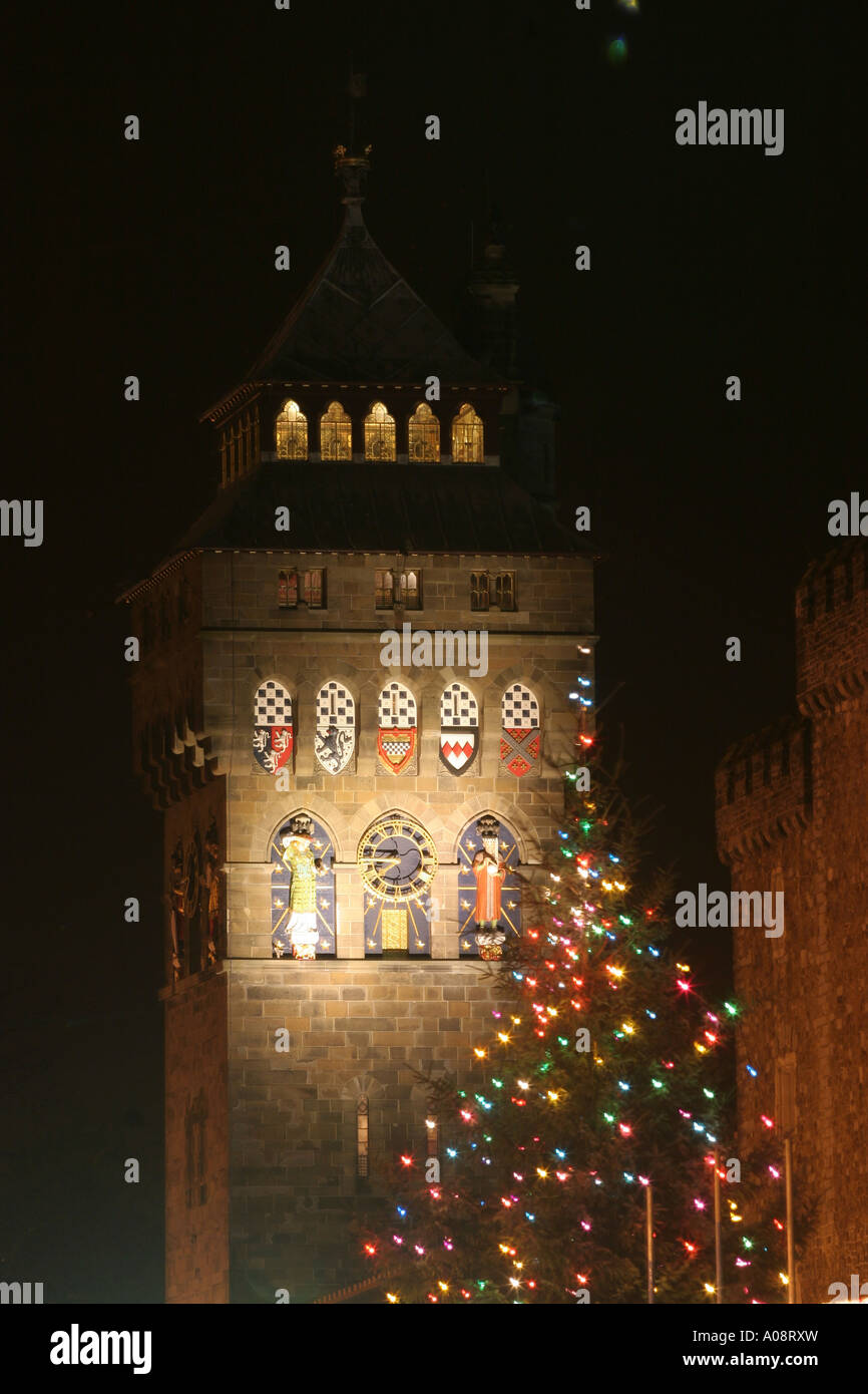 Cardiff christmas tree hi-res stock photography and images - Alamy