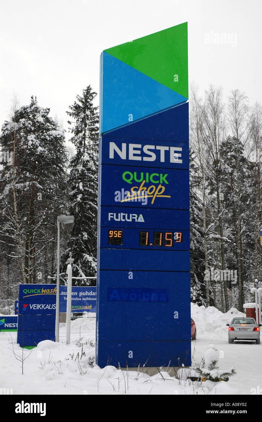 Finnish petrol station hi-res stock photography and images - Alamy