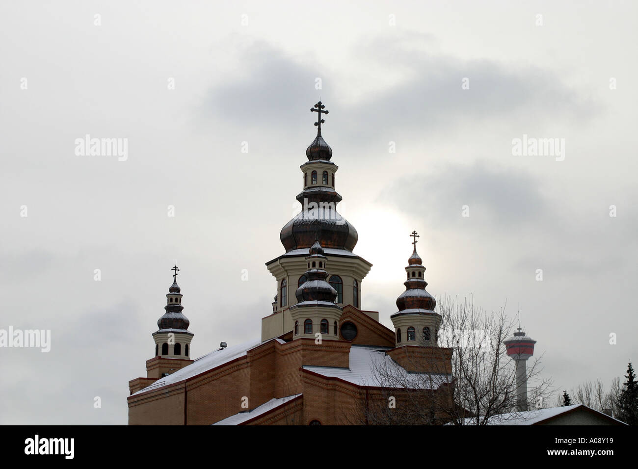 Churches of Calgary Alberta Canada Stock Photo - Alamy