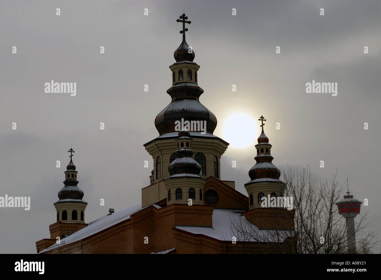 Churches of Calgary Alberta Canada Stock Photo - Alamy