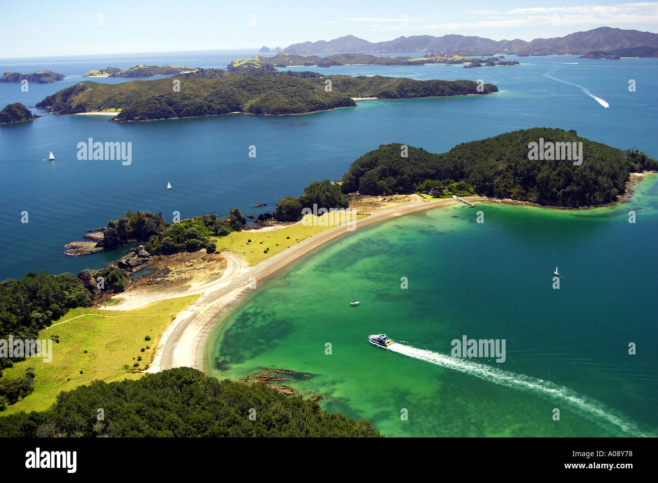 Roberton Island New Zealand High Resolution Stock Photography and ...