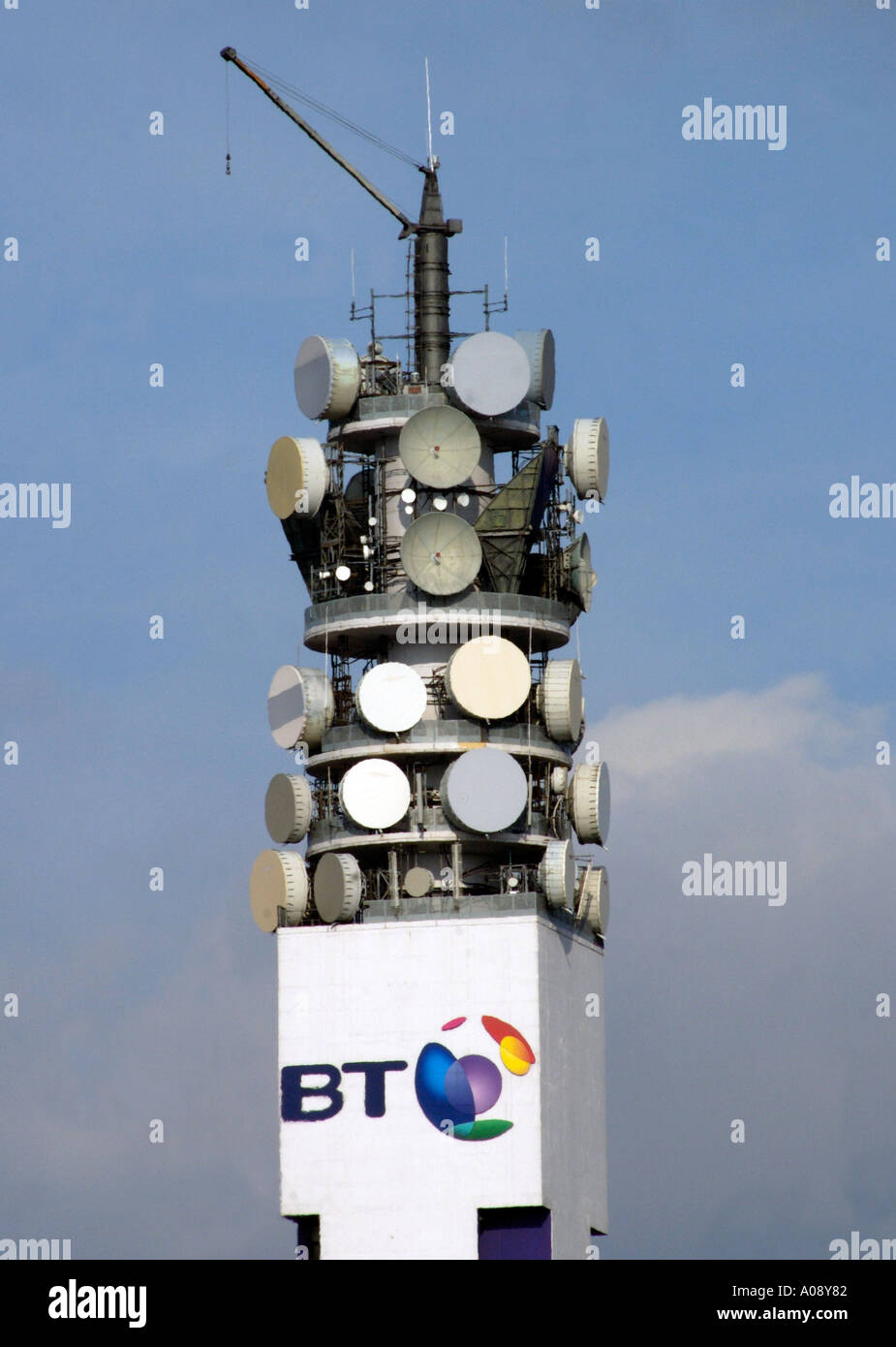 British telecom tower Birmingham U K Stock Photo - Alamy