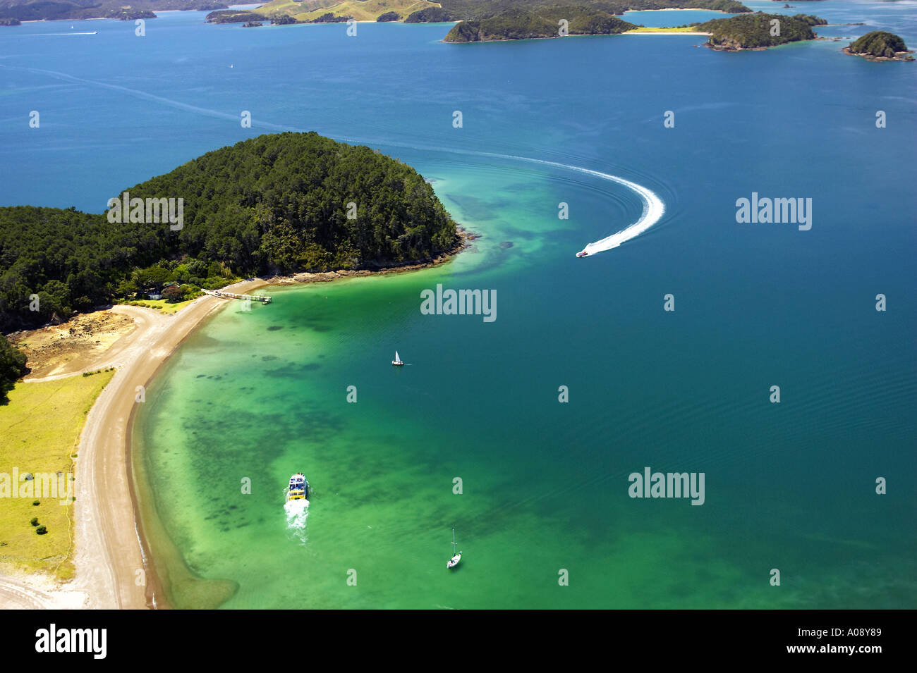 Roberton Island New Zealand High Resolution Stock Photography and ...