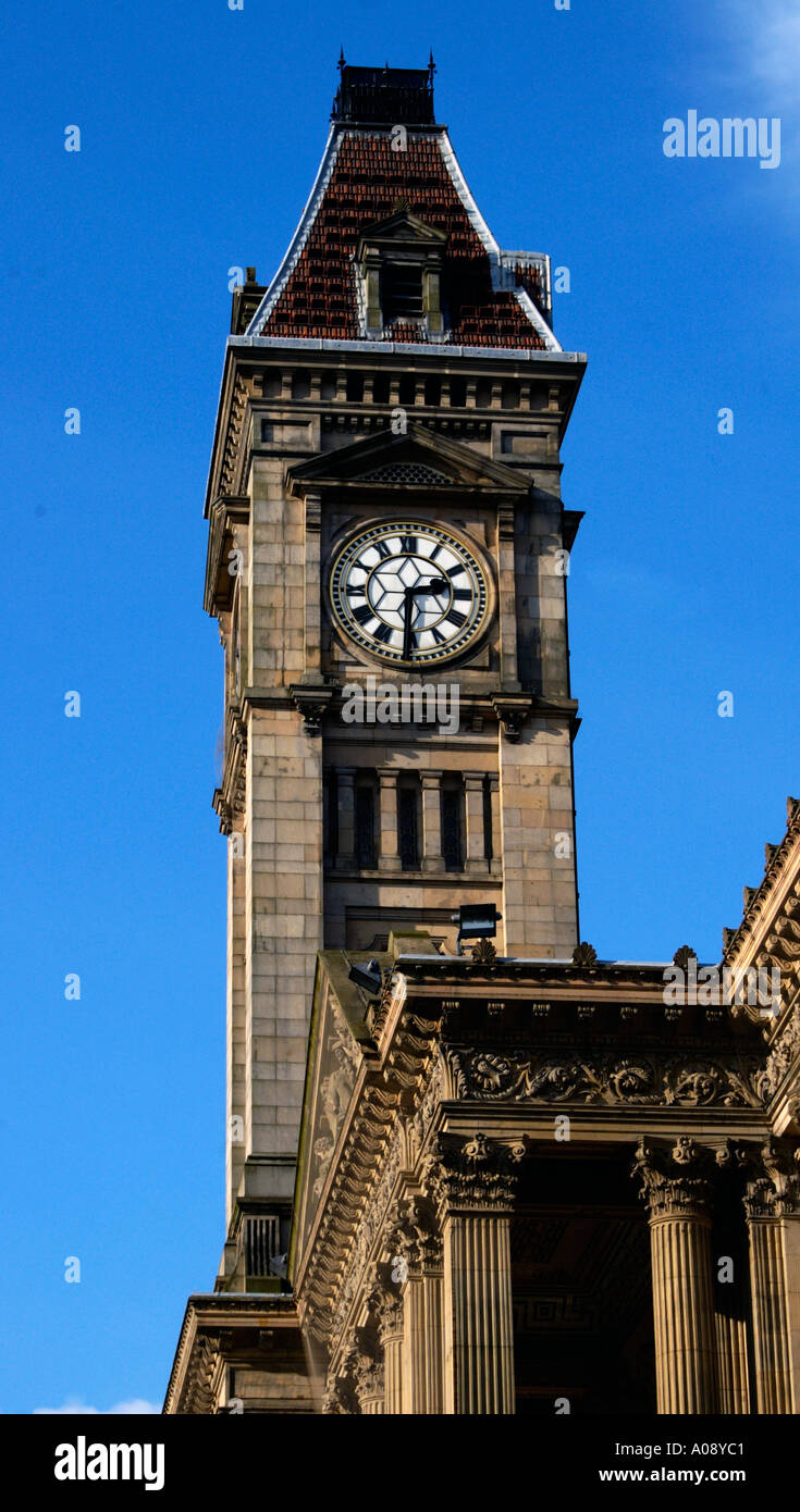 Birmingham art gallery museum architecture clock time clock towereurope ...
