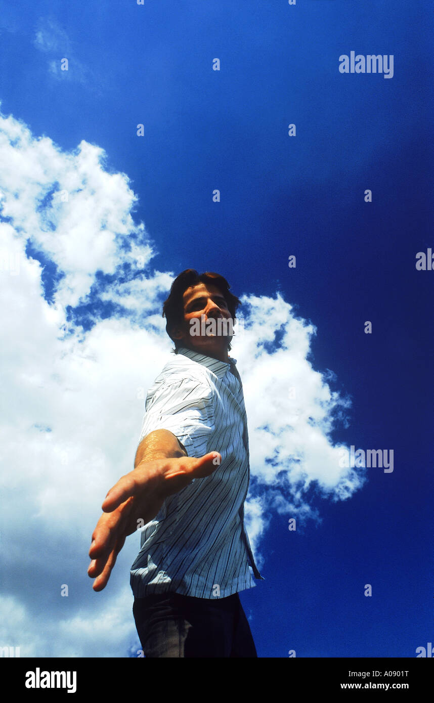 Arm stretched forward hi-res stock photography and images - Alamy