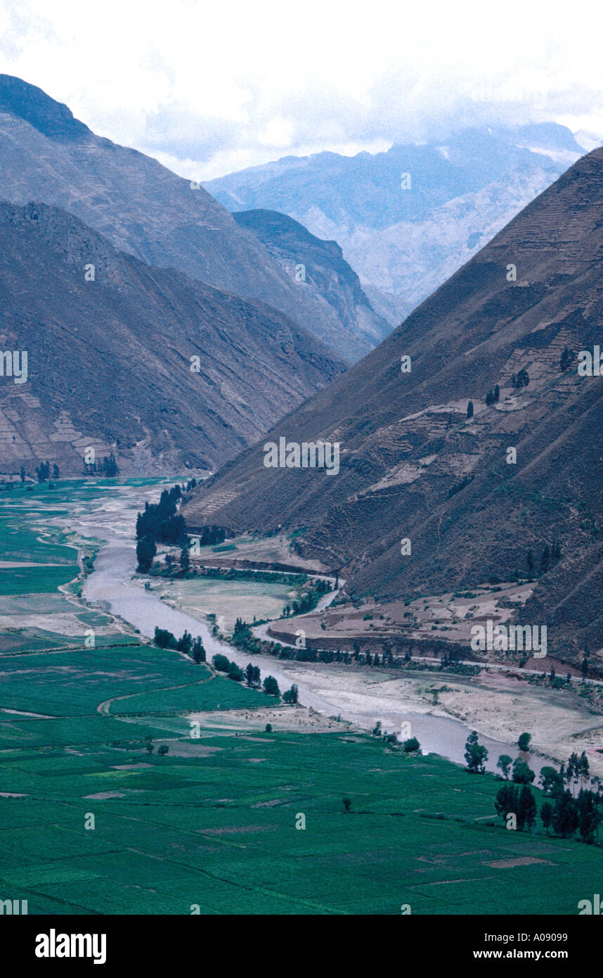 Urubamba, The Sacred Valley of the Incas, Peru, South America Stock ...