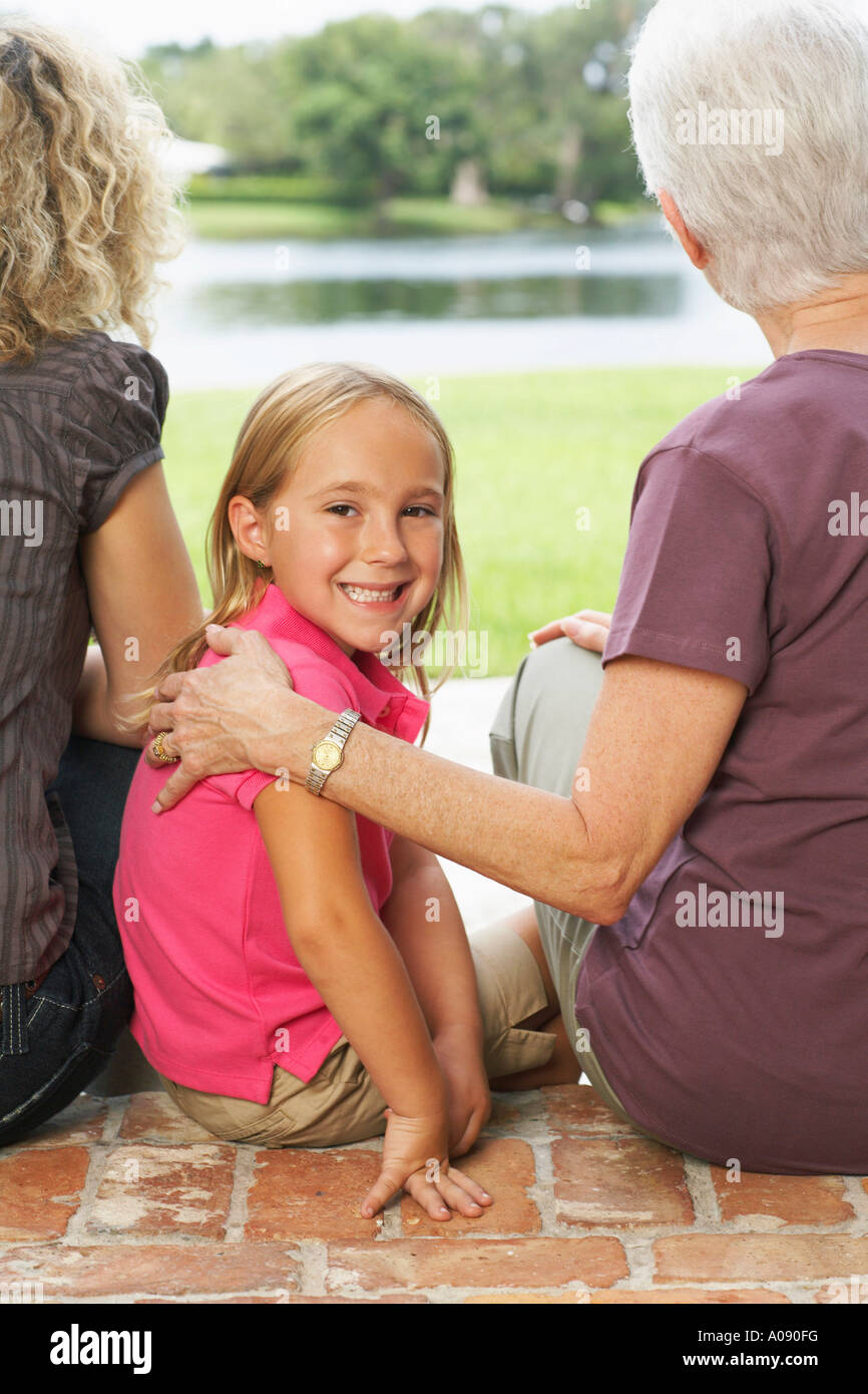 Multigenerational family garden hi-res stock photography and images - Alamy