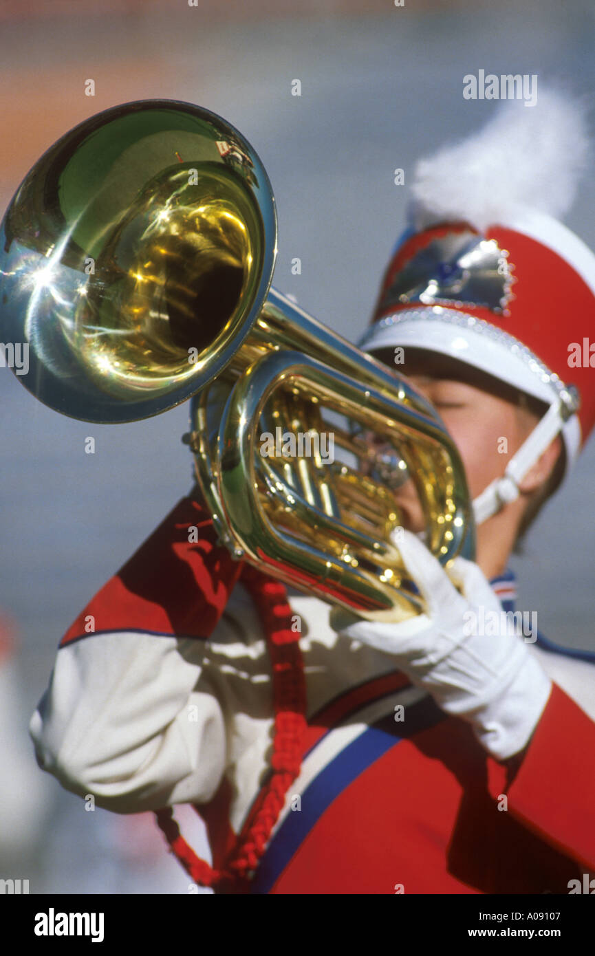 High School marching band Stock Photo - Alamy