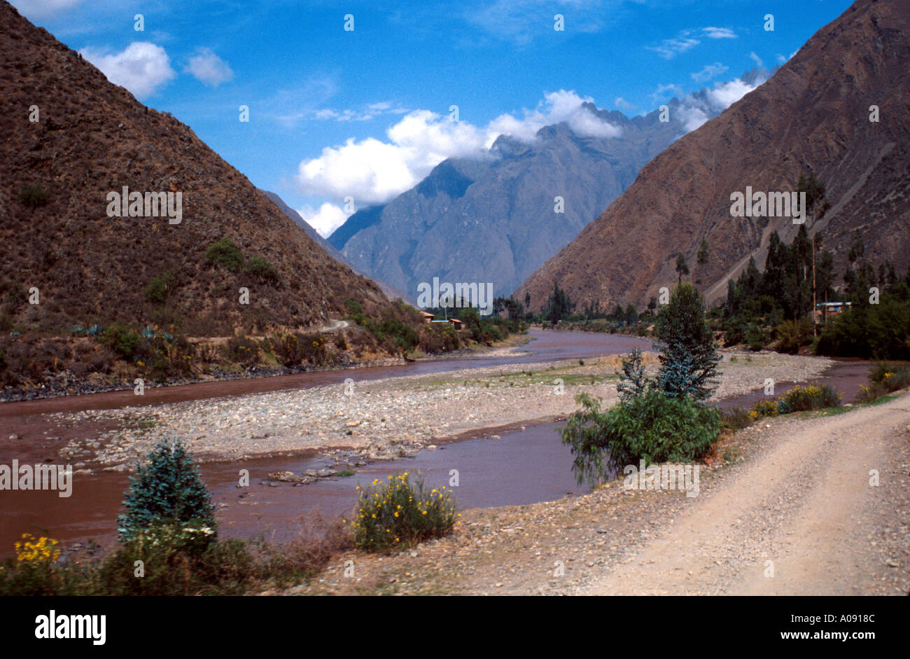 Rio Urubamba Near Machu Picchu, Peru, South America Stock Photo - Alamy