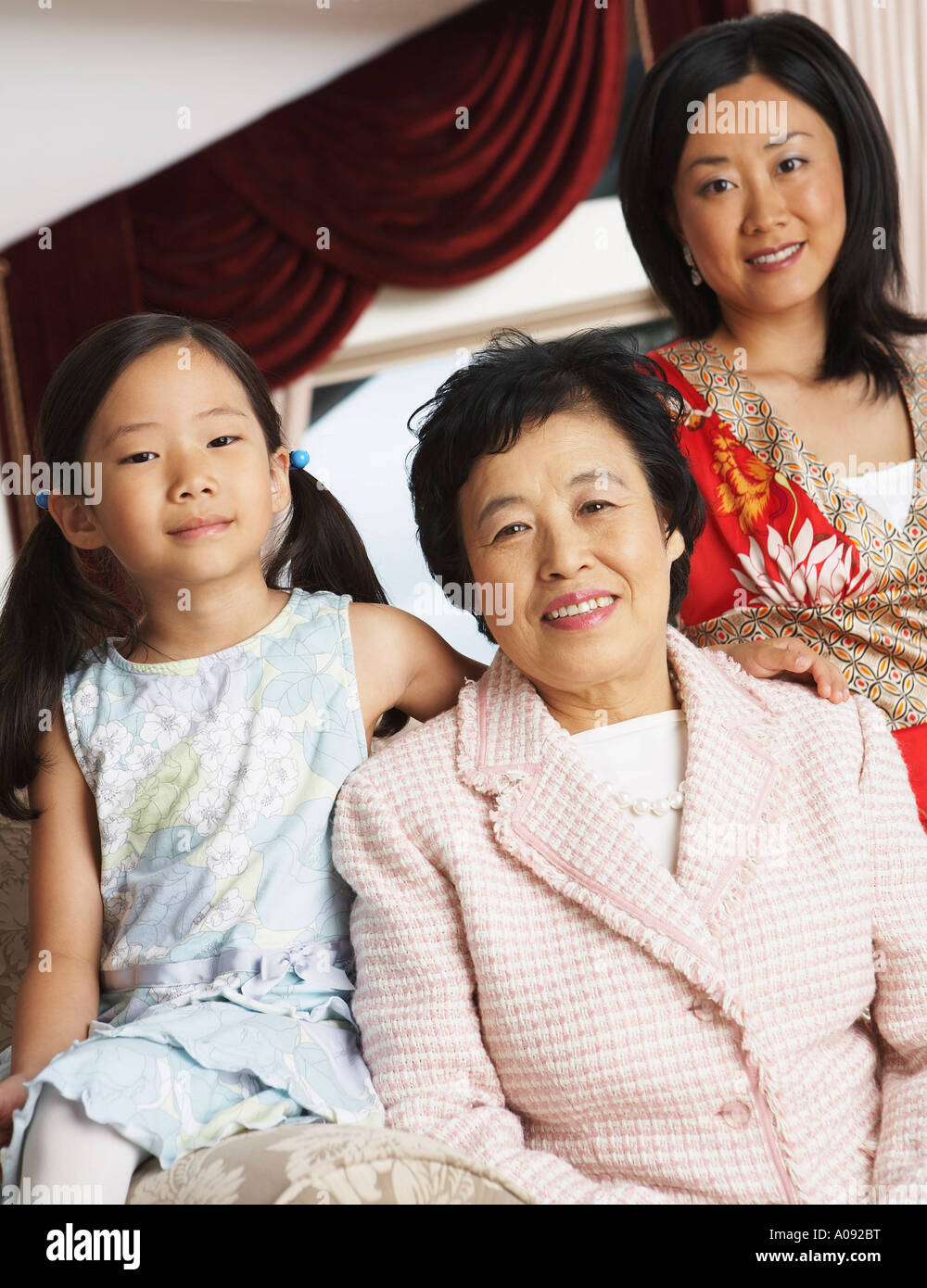 Extended Asian Family High Resolution Stock Photography and Images - Alamy