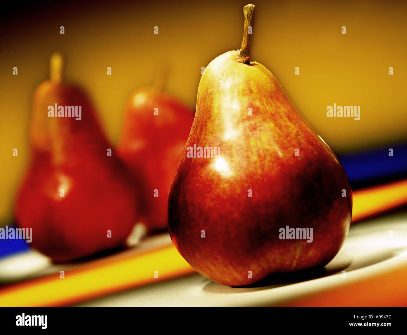 Food Fruit pears Stock Photo - Alamy
