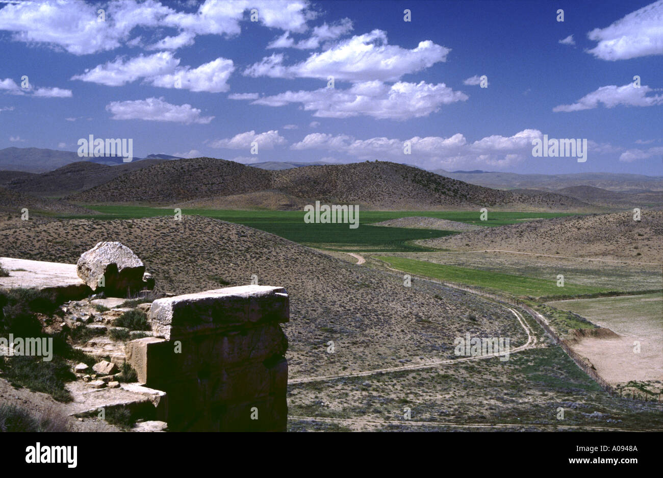 Iran view from the ancient citadel of Pasargad Stock Photo - Alamy