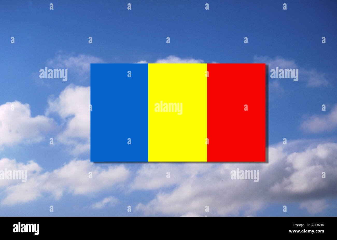 Flag chad africa hi-res stock photography and images - Alamy