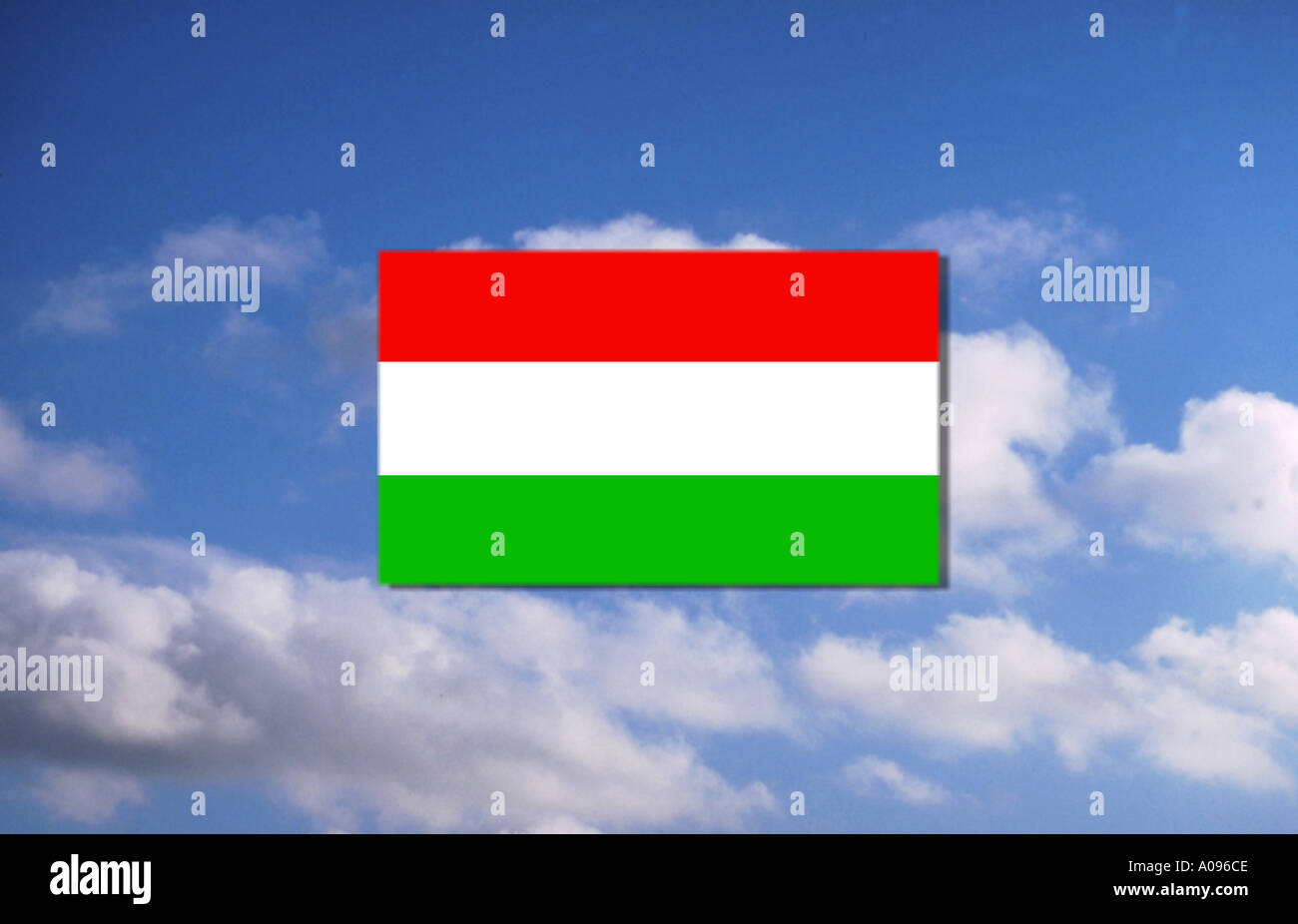 Flag of Hungary Stock Photo - Alamy