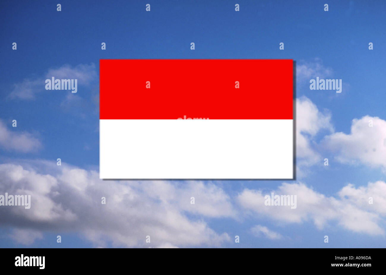 Flag of Monaco Stock Photo - Alamy