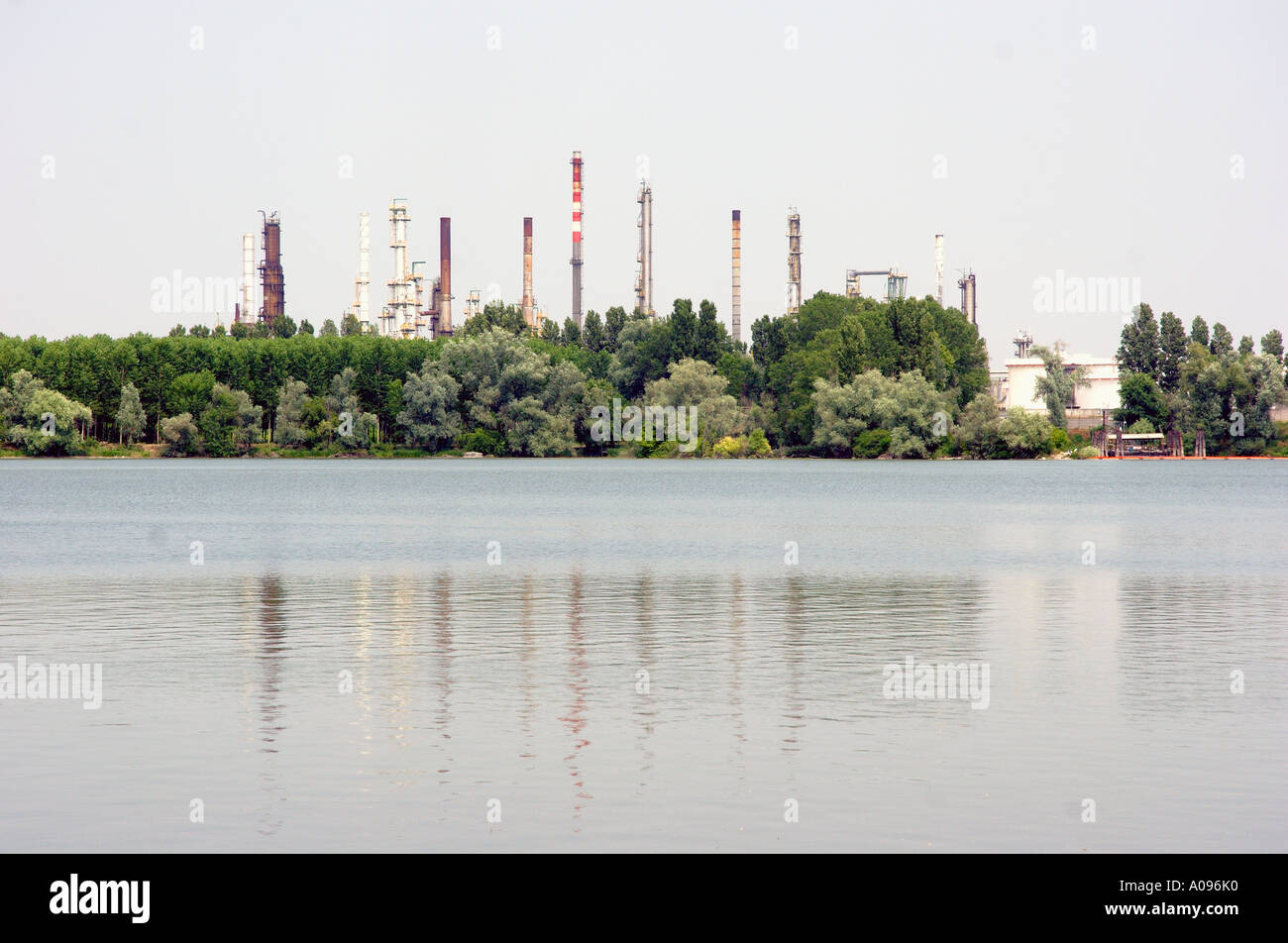 Refinery oil pollution lake hi-res stock photography and images - Alamy