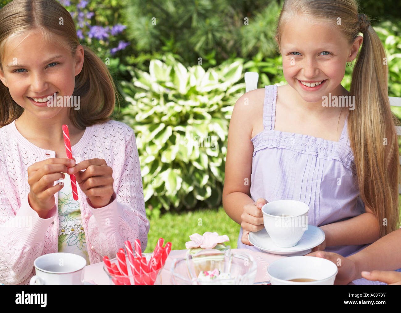 Tea Time Party High Resolution Stock Photography and Images - Alamy