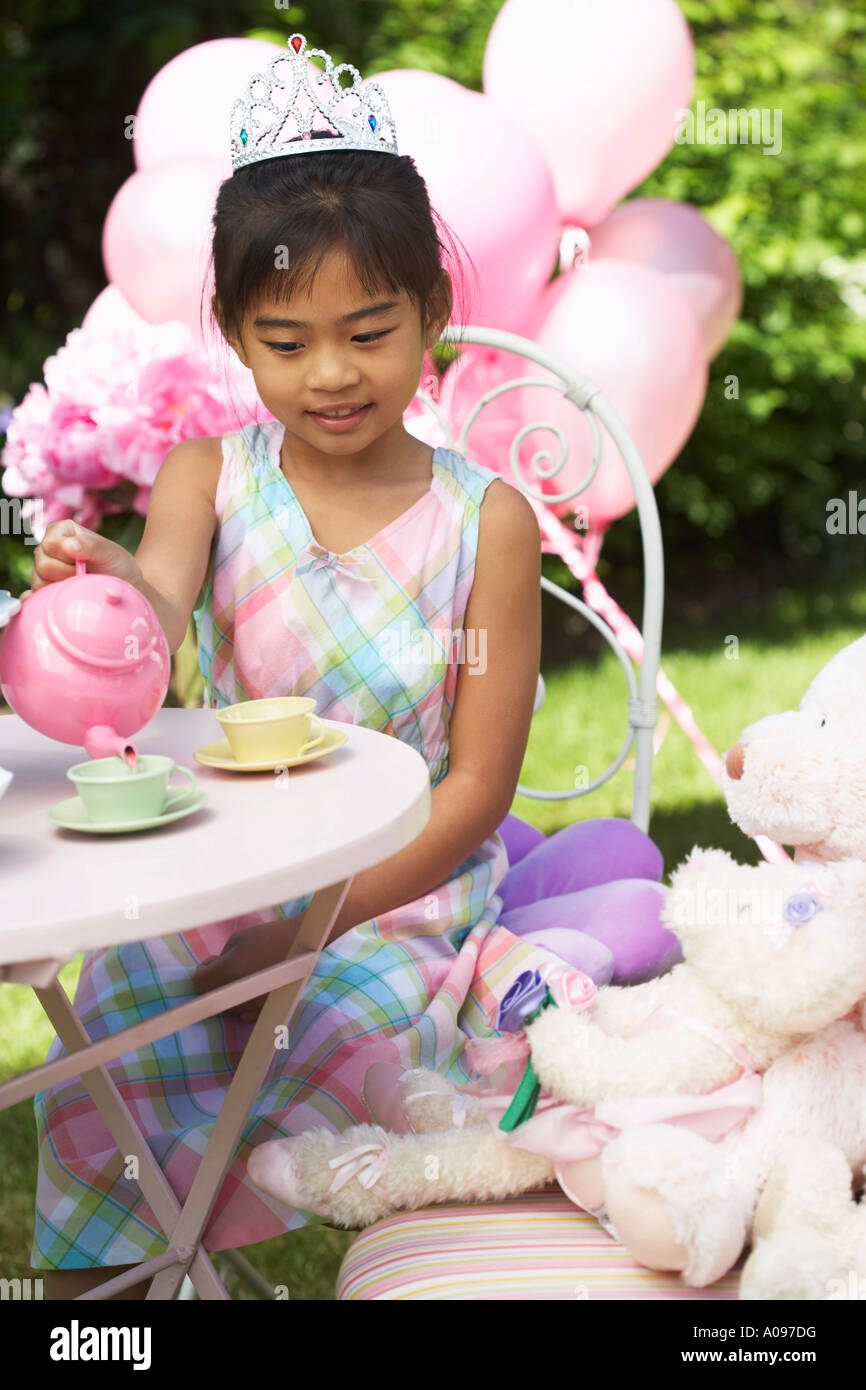 Tea Time Party High Resolution Stock Photography and Images - Alamy