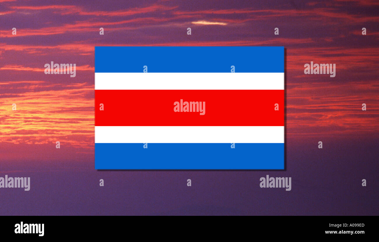 Flag of Costa Rica Stock Photo - Alamy