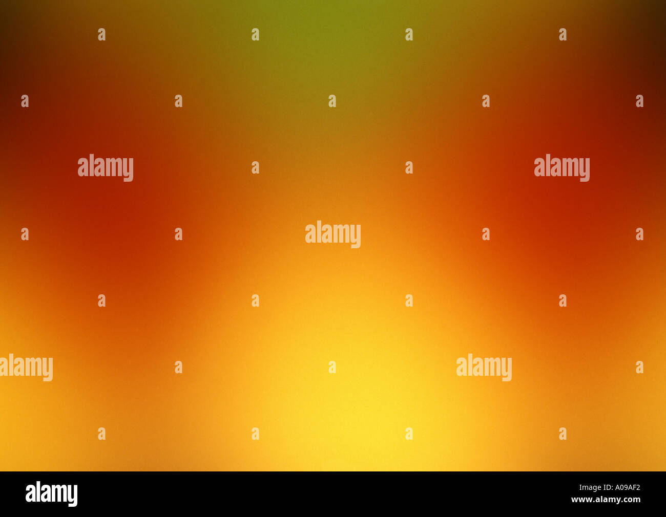 An abstract luminous light form of a wash of yellow red and green Stock ...