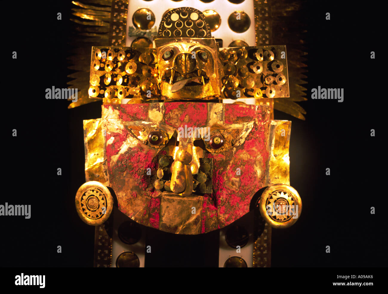 The Mask of the Winged Eyes at the National Museum of Sican in ...