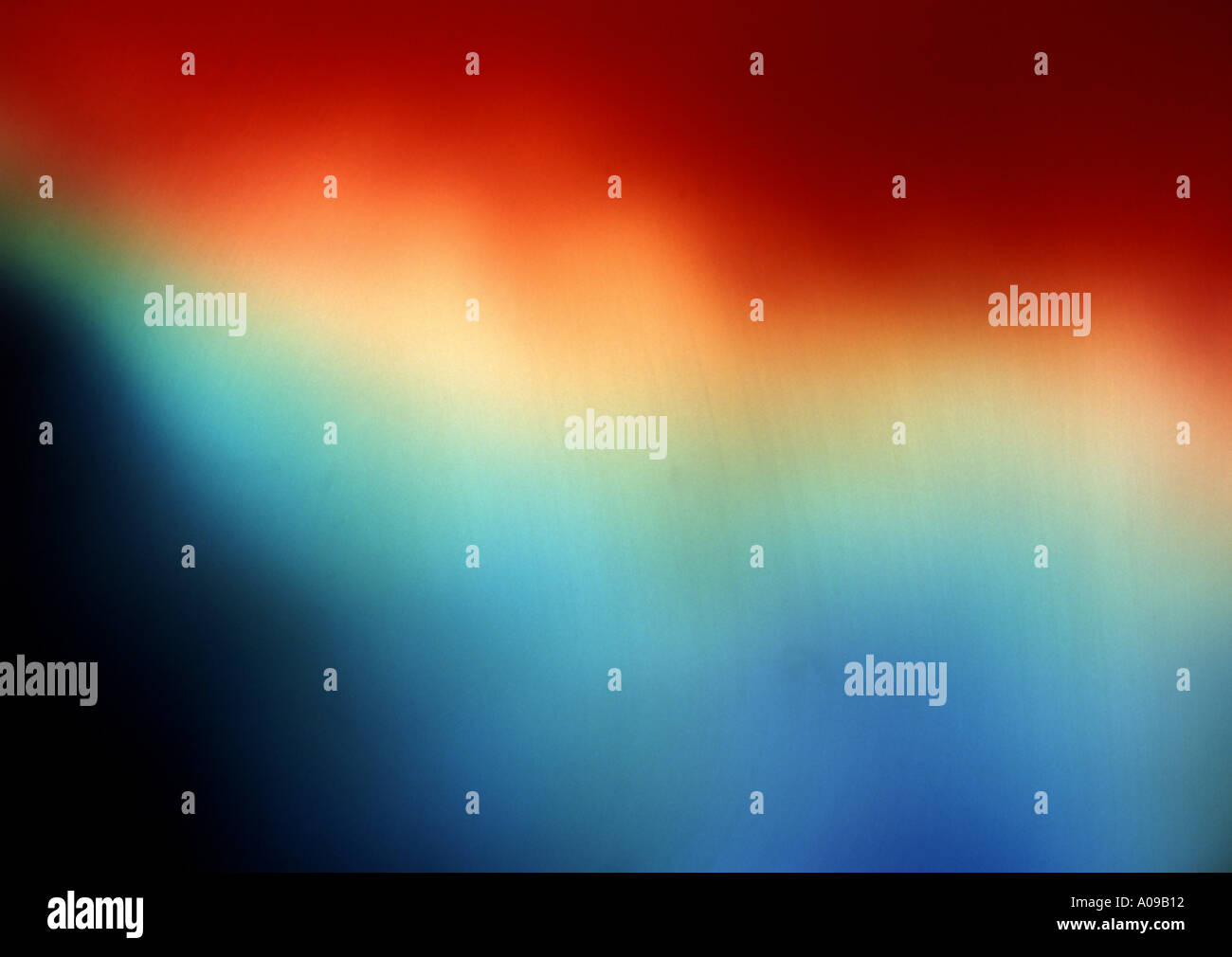Abstract light form with a wavy red white and blue streak or band Stock ...