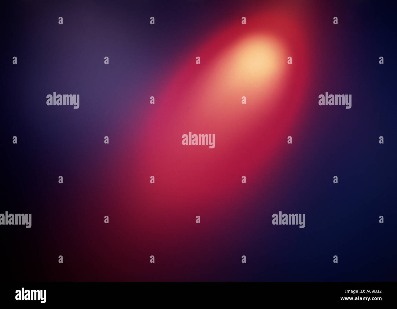 Light form with a red and yellow spotlight effect Stock Photo - Alamy