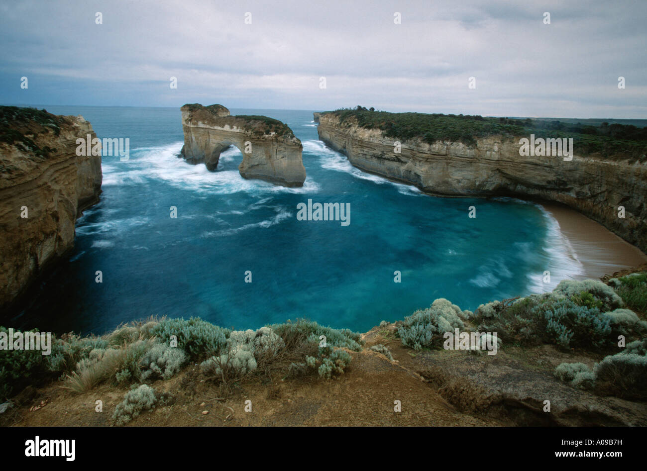 Natural arch loch ard gorge hi-res stock photography and images - Alamy