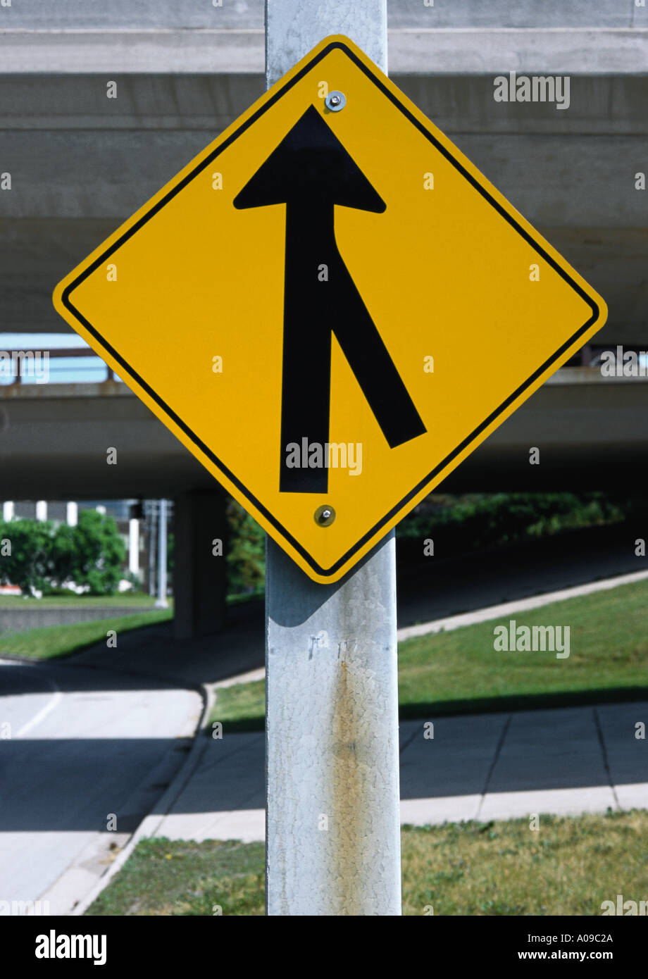 Merging traffic hi-res stock photography and images - Alamy