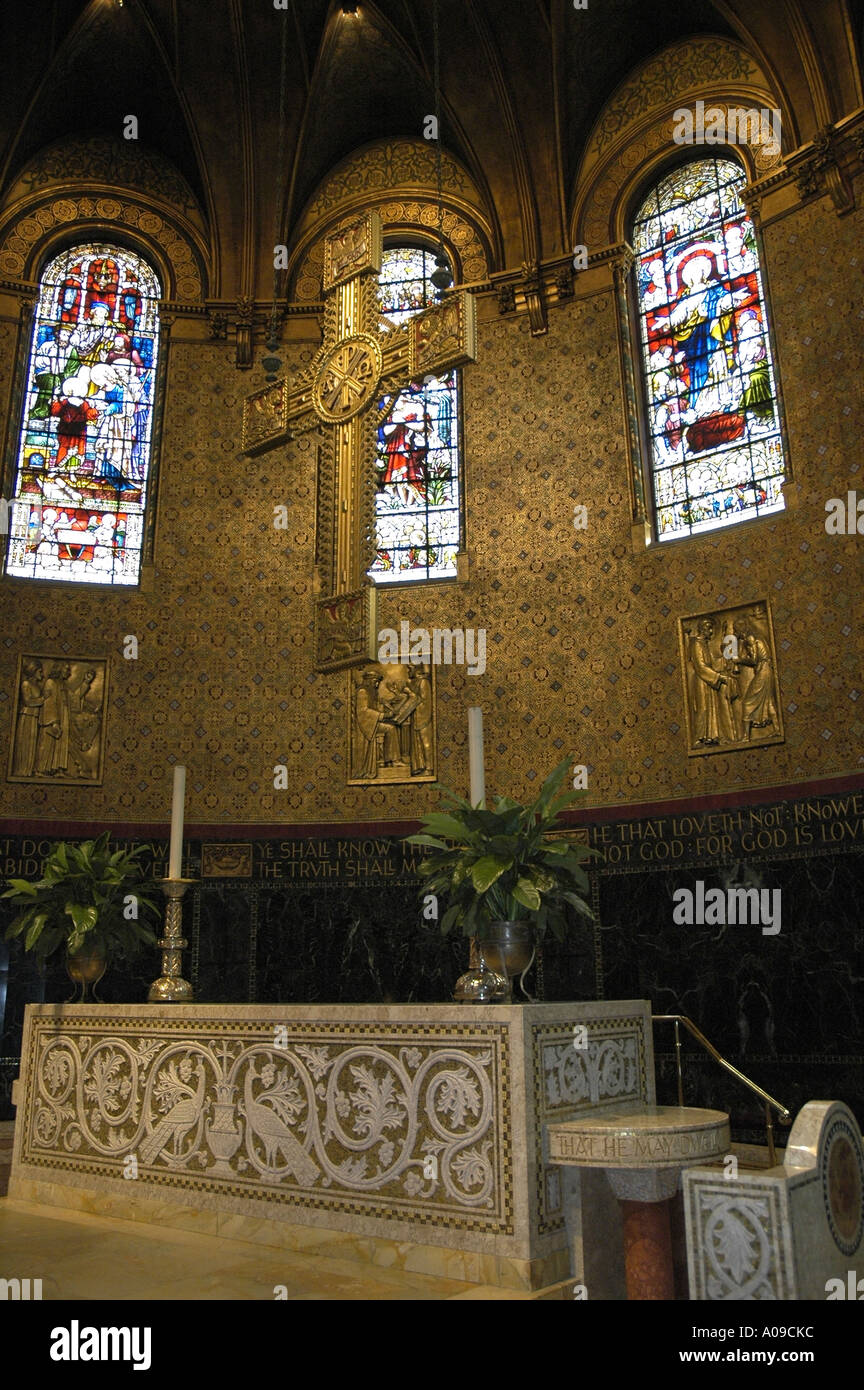 Boston trinity church interior hi-res stock photography and images - Alamy