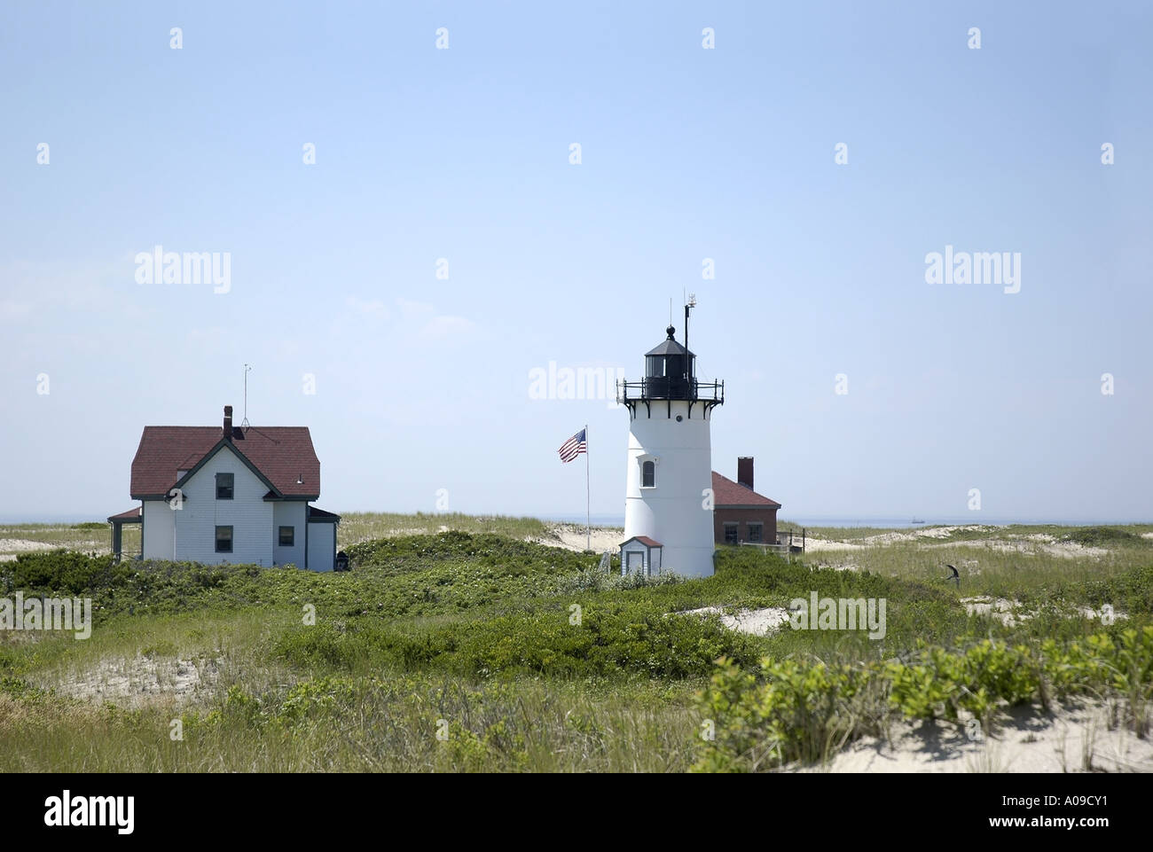 Race point lighthouse cape cod hi-res stock photography and images - Alamy