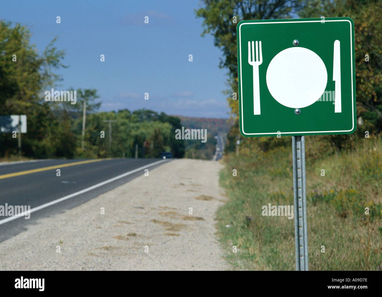 Restaurant Highway Sign
