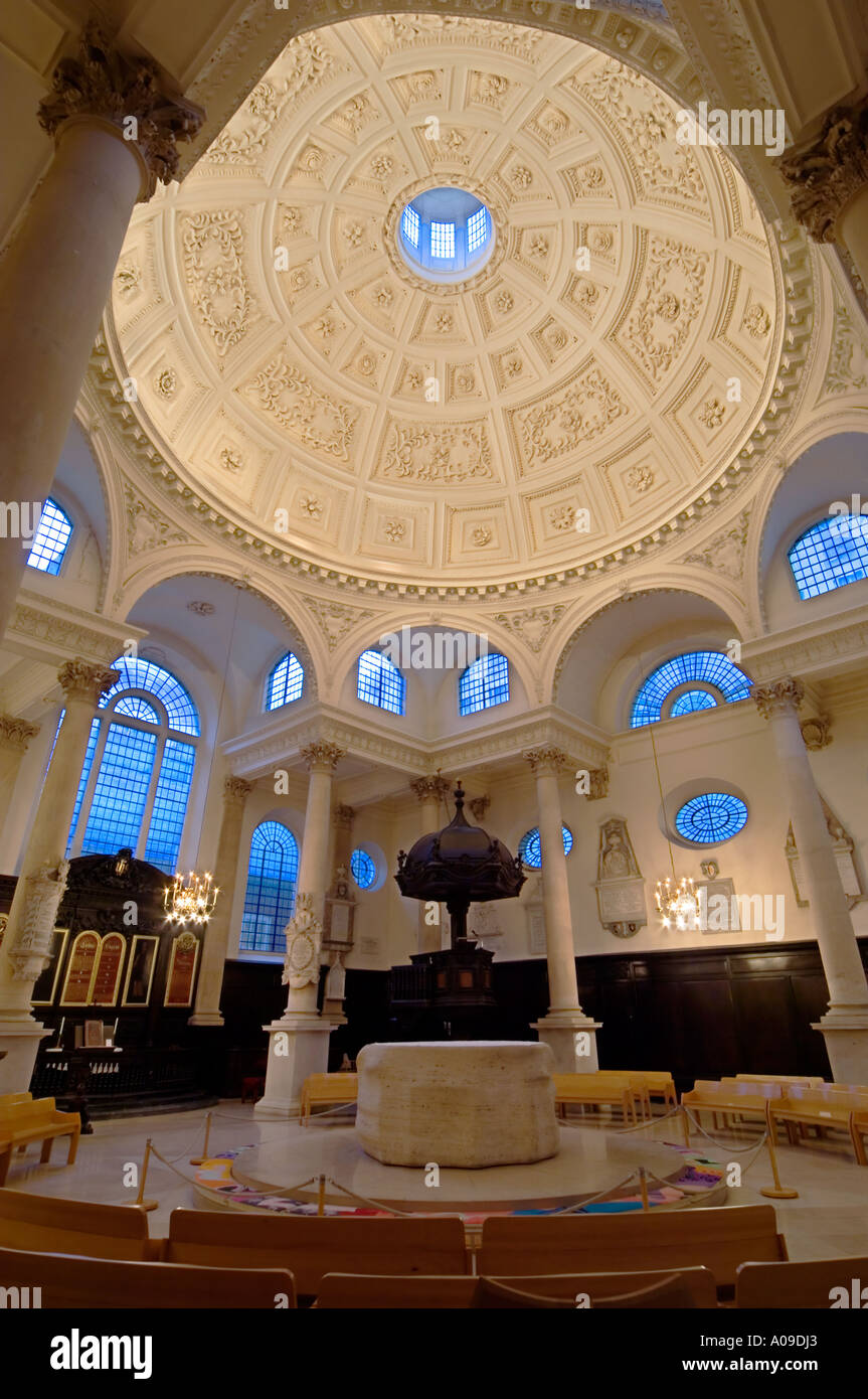 st.stephen walbrook church london england uk church, old, architecture ...