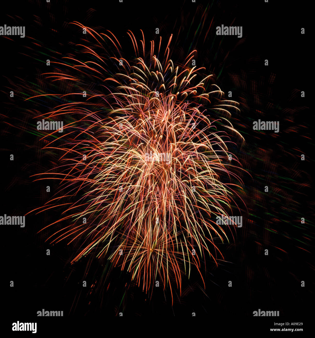 A Firework display Stock Photo - Alamy
