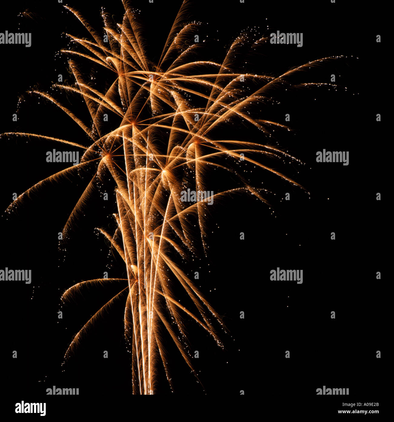 A Firework display Stock Photo - Alamy