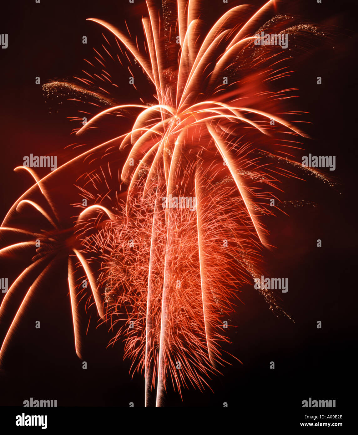 A Firework display Stock Photo - Alamy