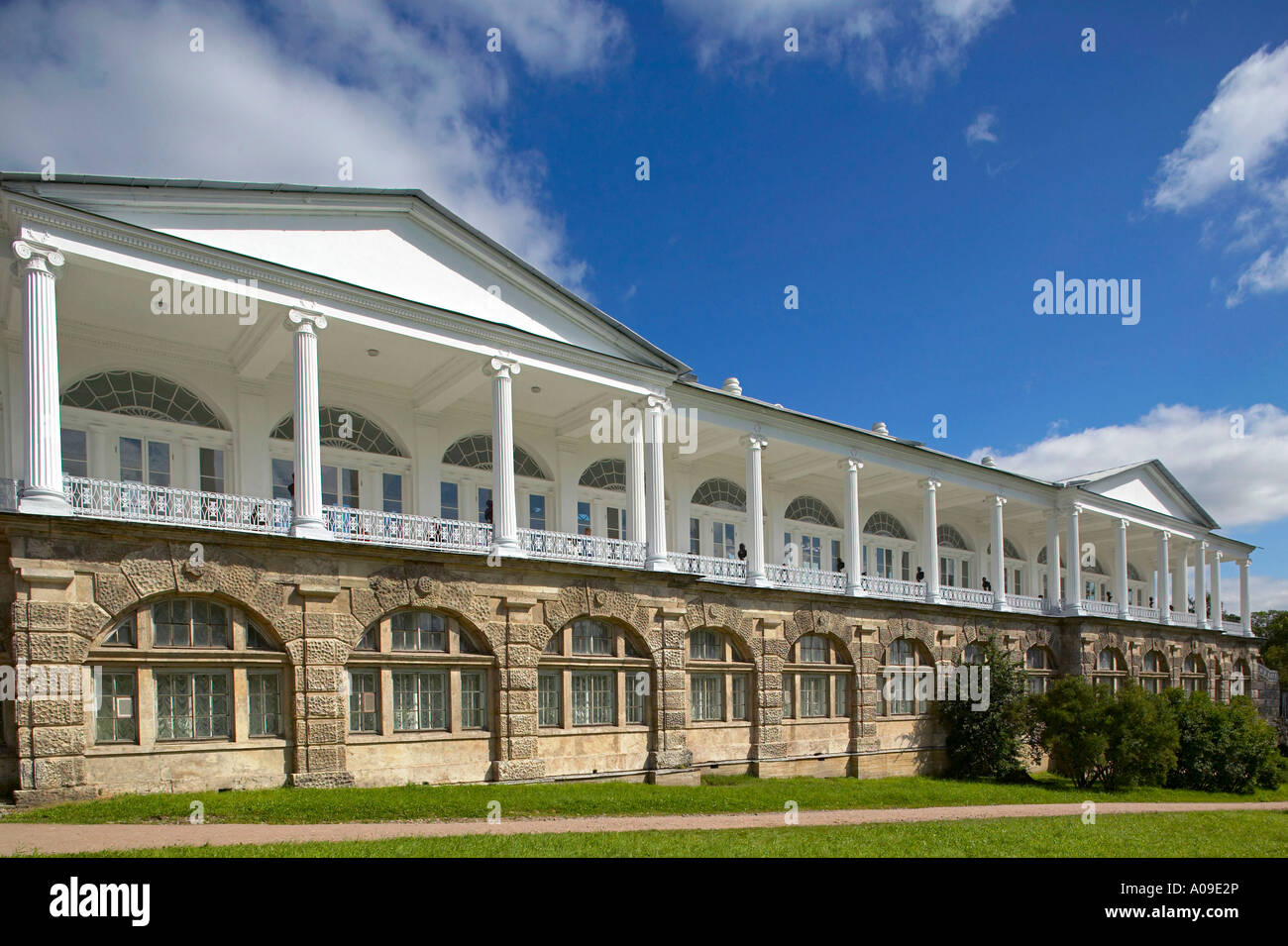 Sankt Petersburg, Katharinenpark Castle Katharinas Palace Cameron ...