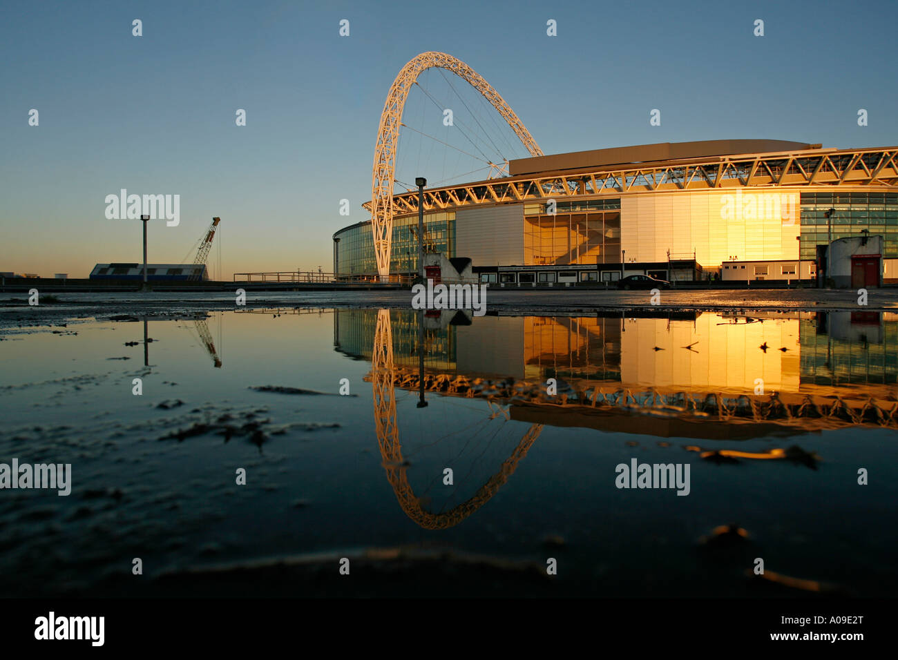 The new Wembley Stadium London England UK Stock Photo - Alamy