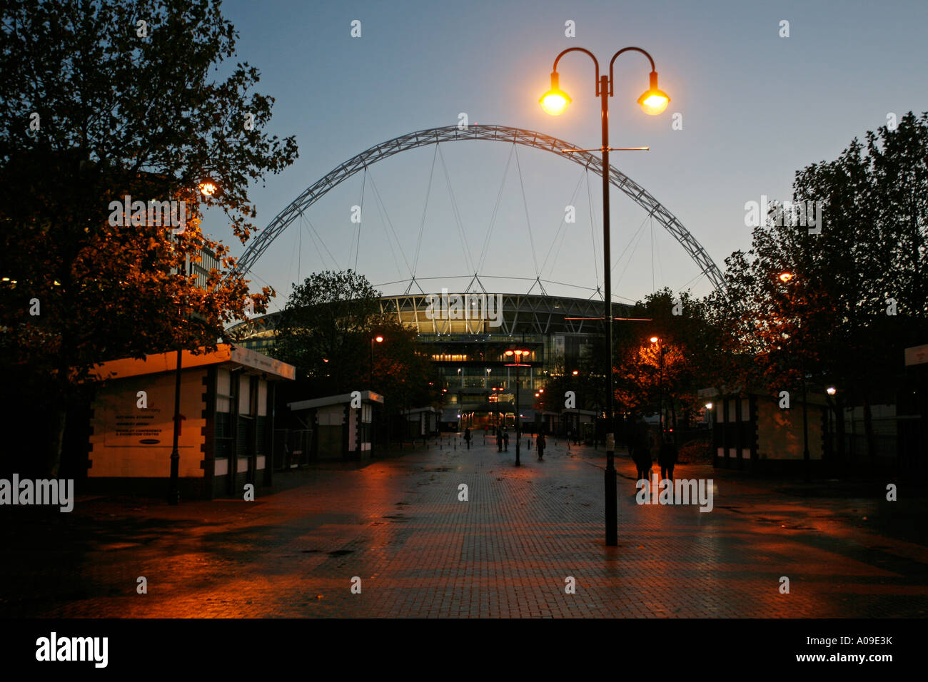 The new Wembley Stadium London England UK Stock Photo - Alamy