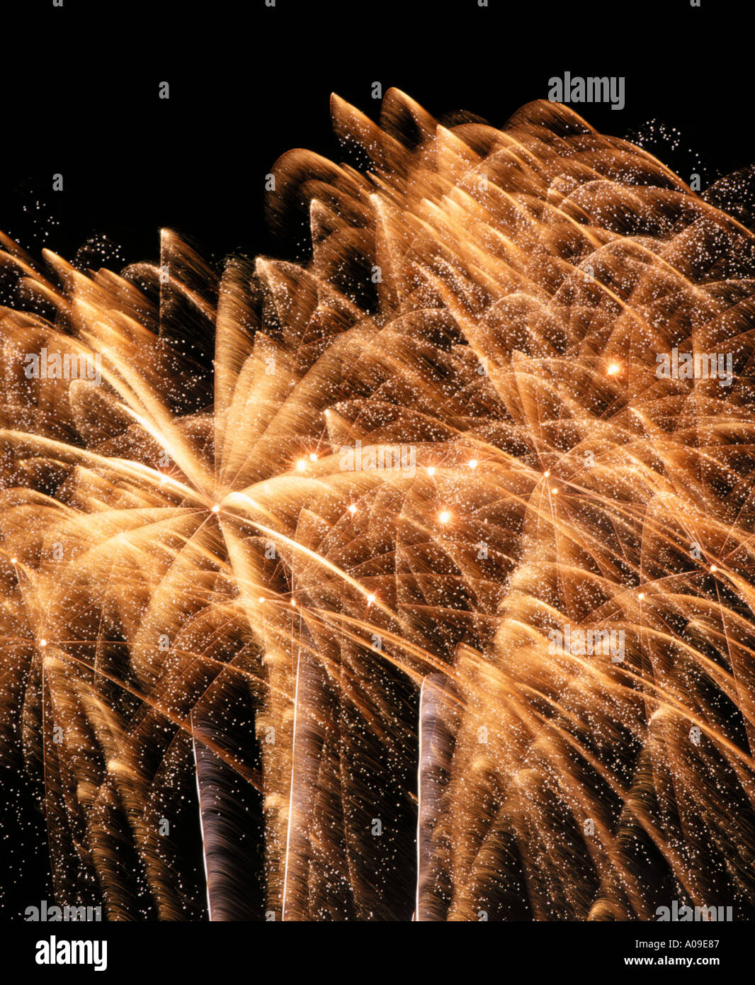 A Firework display Stock Photo - Alamy