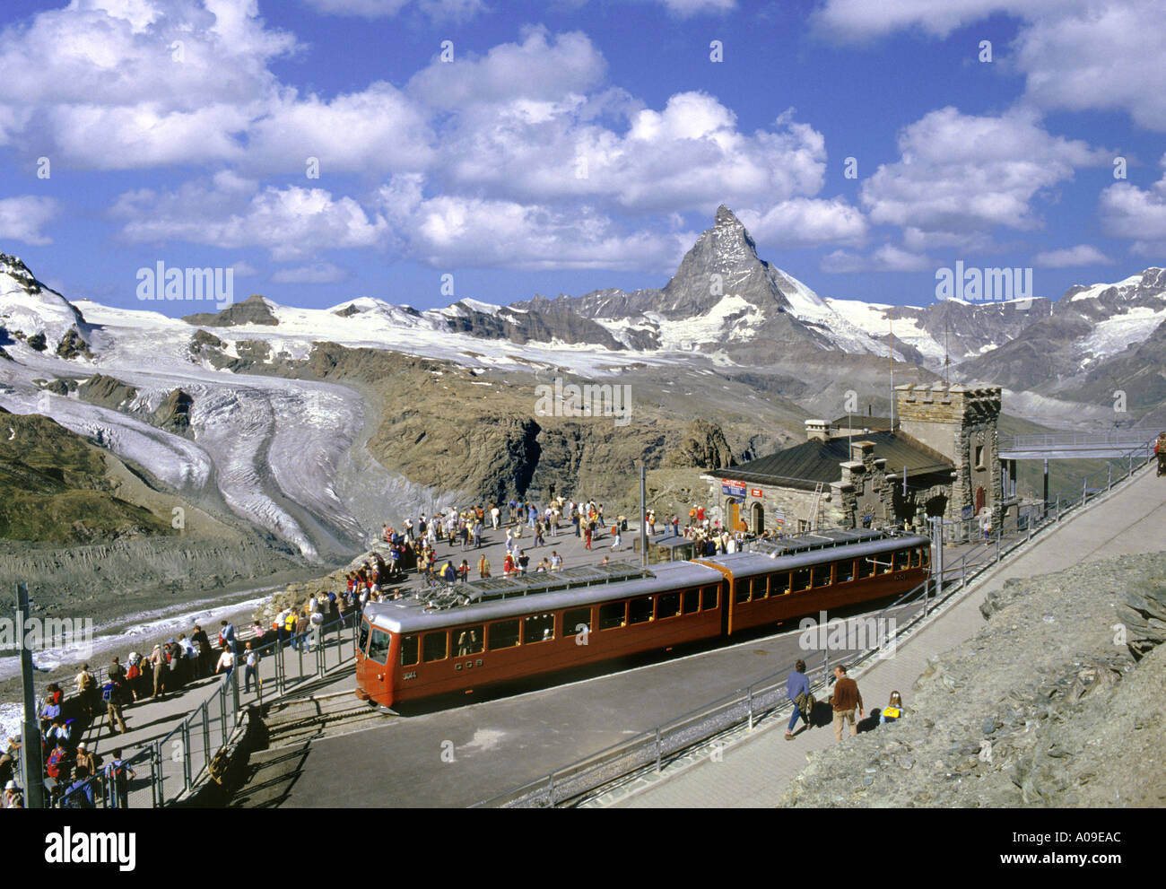 View of The Matterhorn from Gornergrat Switzerland Stock Photo - Alamy