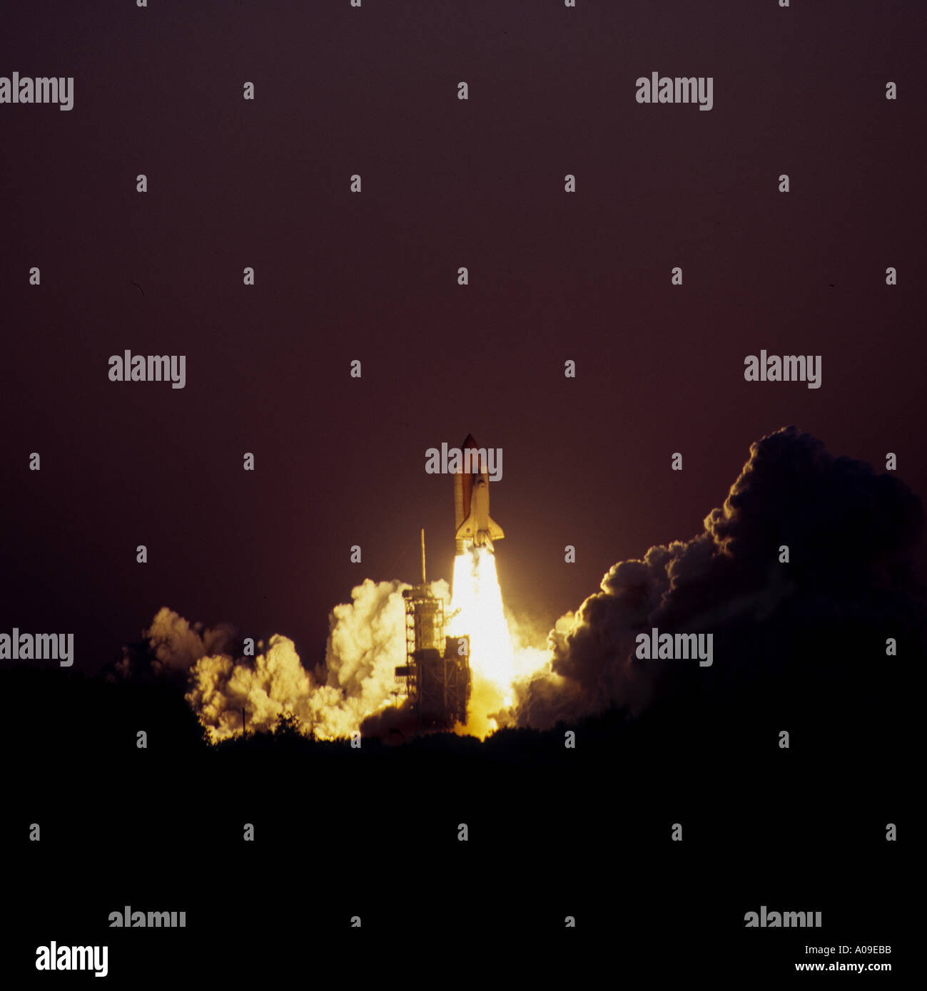 Shuttle Discovery Launch Mission STS 102 KSC NASA Cape Canaveral ...