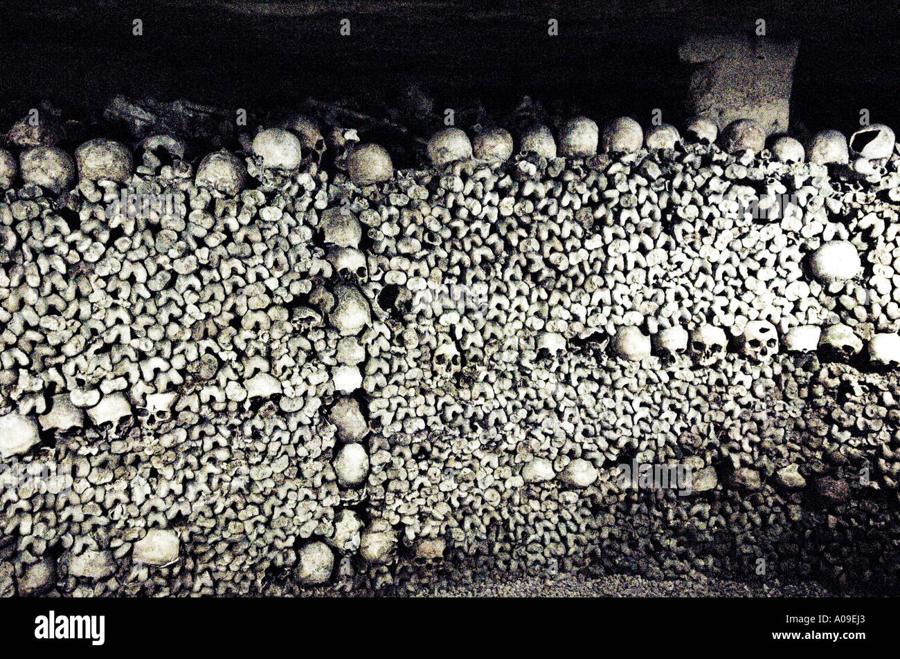 Catacombs human skulls bones hi-res stock photography and images - Alamy