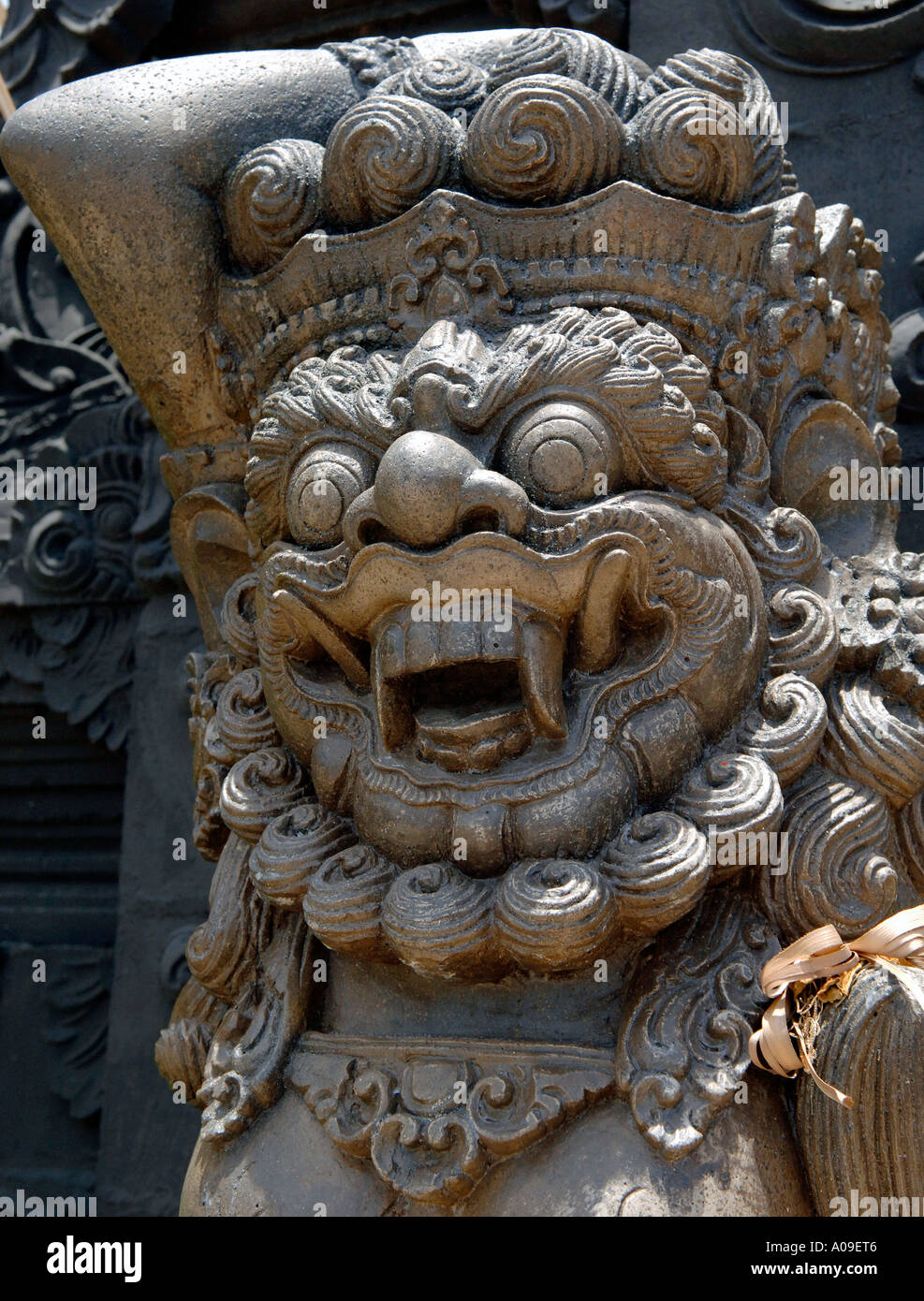 Balinese stone statue Stock Photo - Alamy