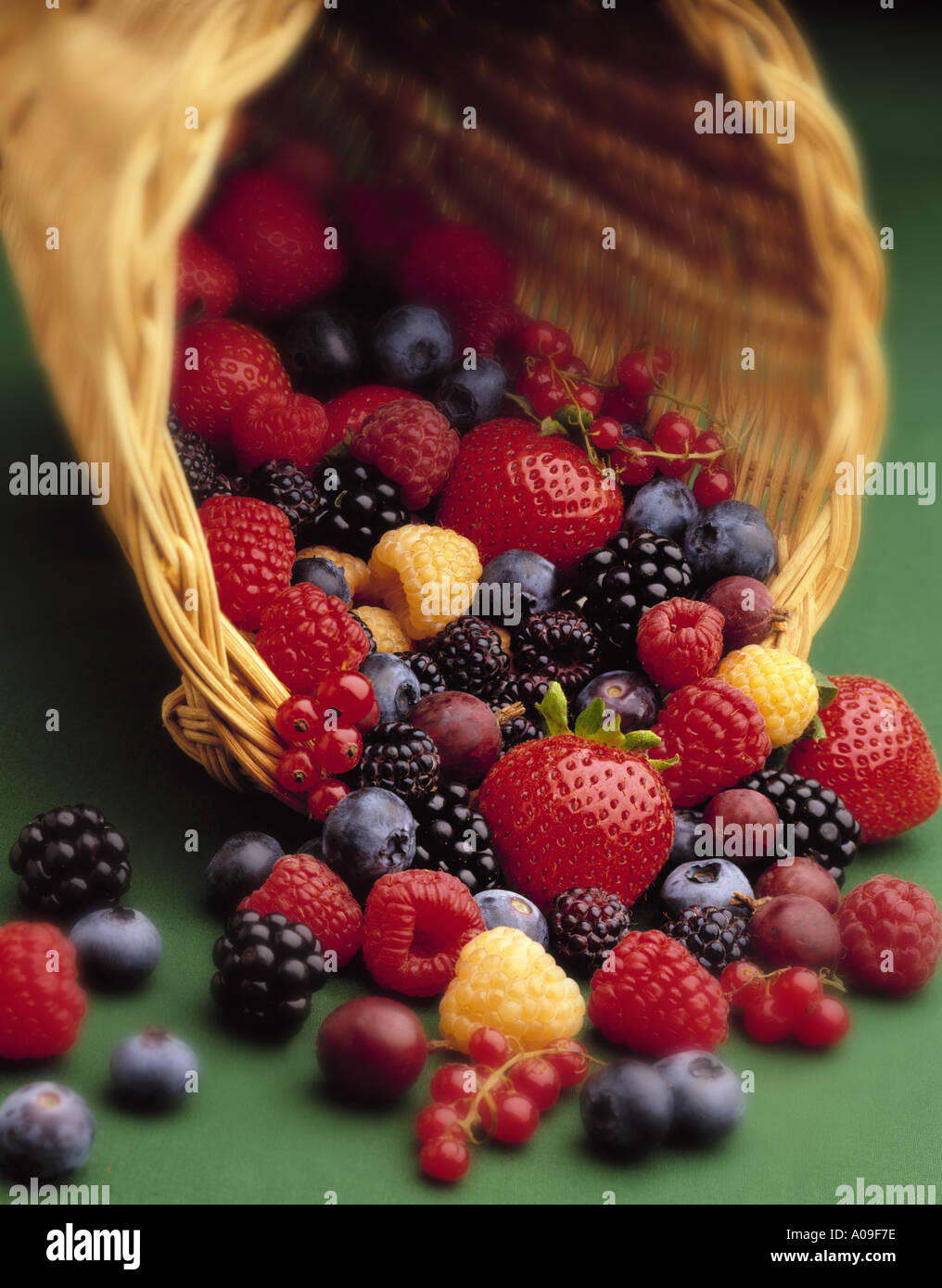 Cornucopia of Berries Stock Photo - Alamy