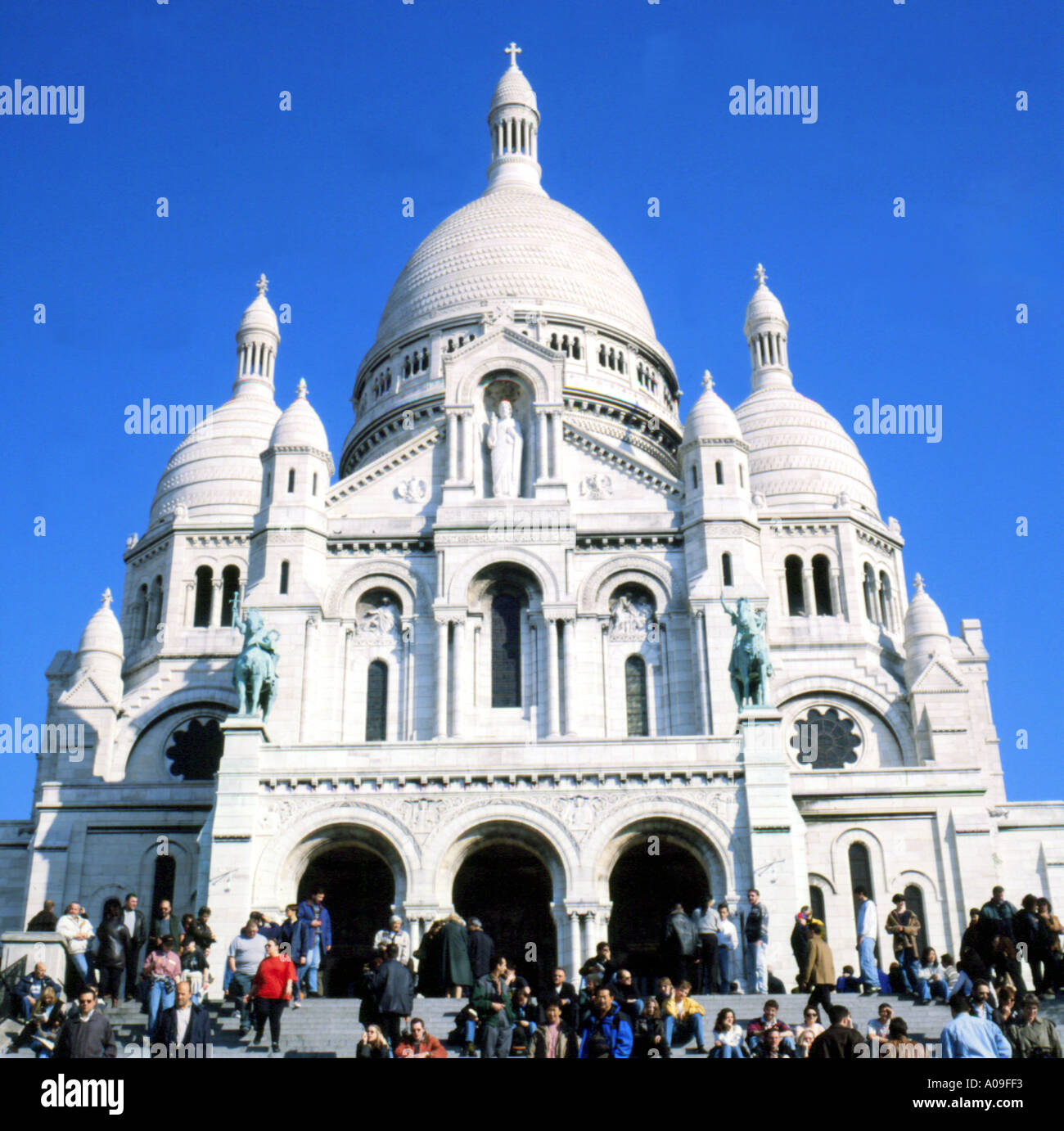 Sacre Coeur cathedral Paris France Stock Photo - Alamy